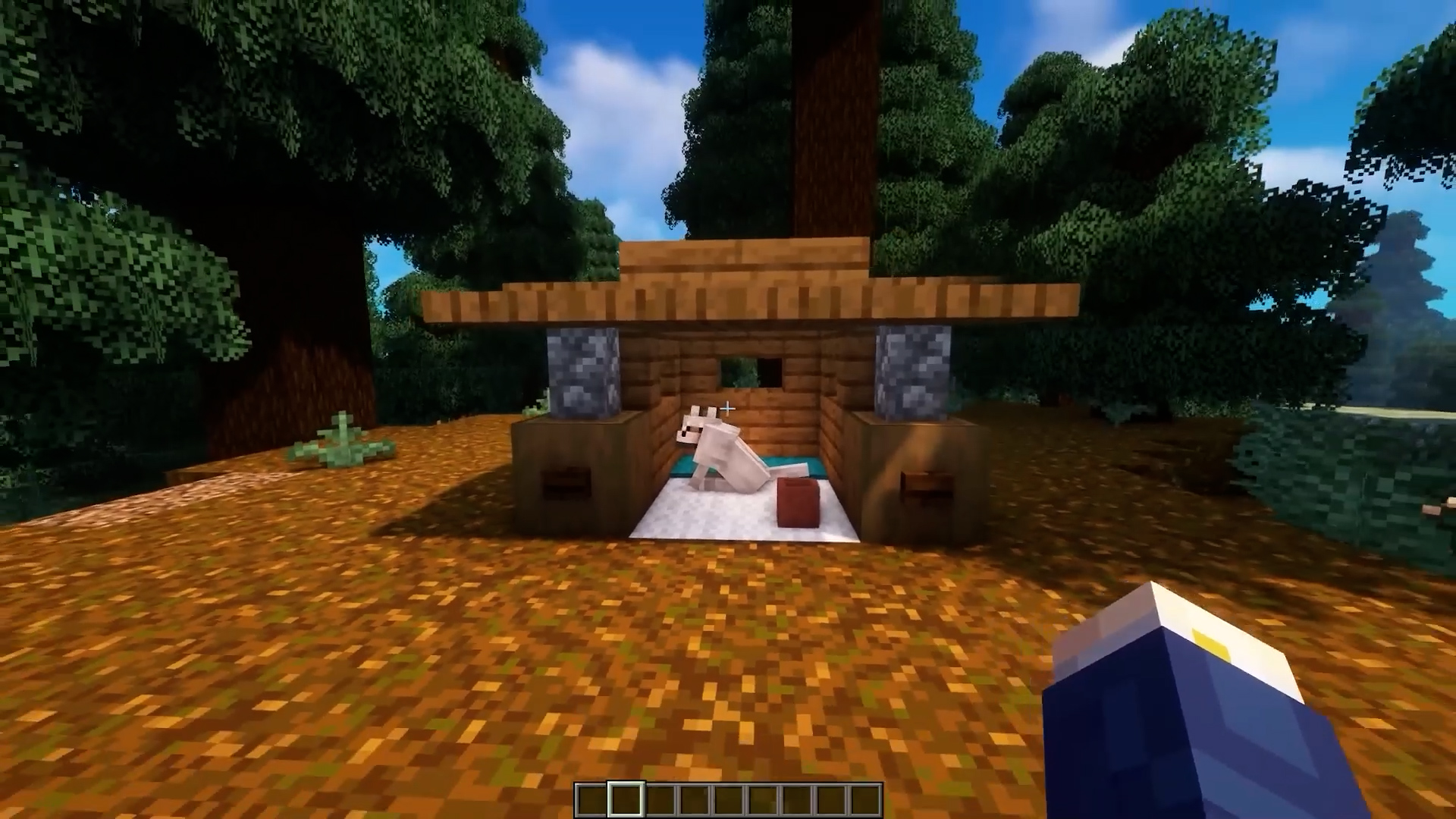 Minecraft pet house builds for dogs