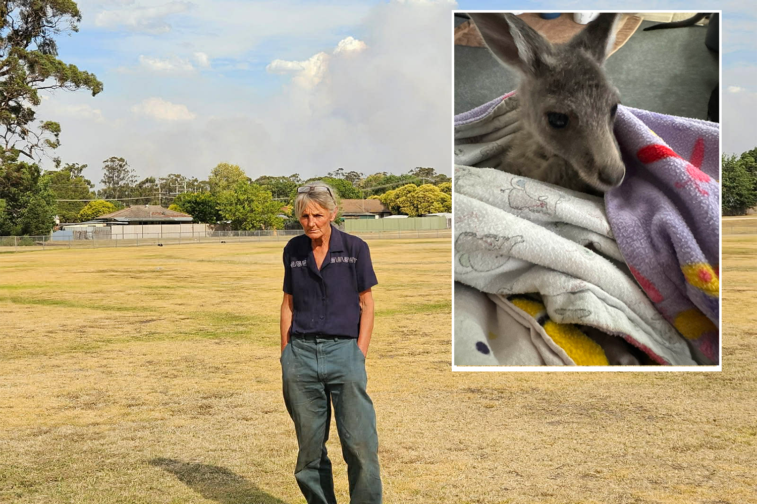 Reason 69-year-old Aussie bushfire survivor refuses to cry 24 hours ...