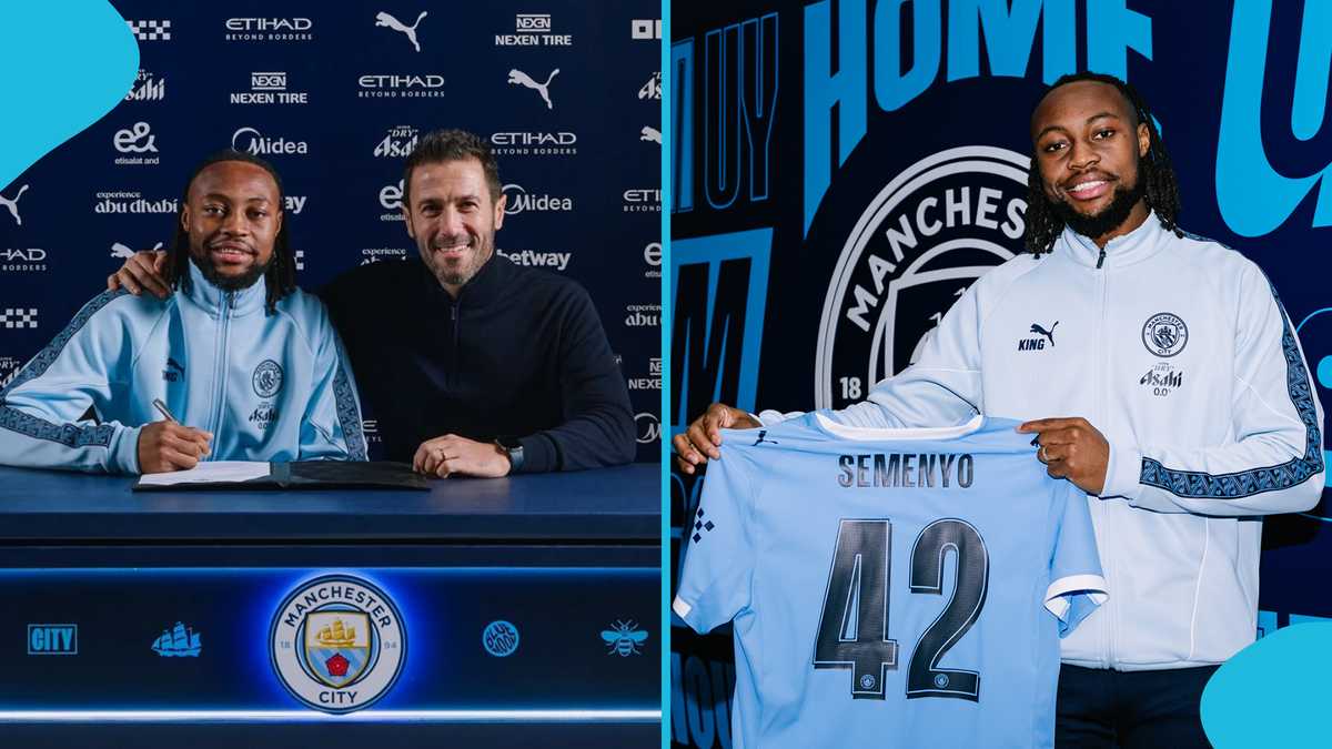 Manchester City sign Ghana forward Antoine Semenyo in £65m deal