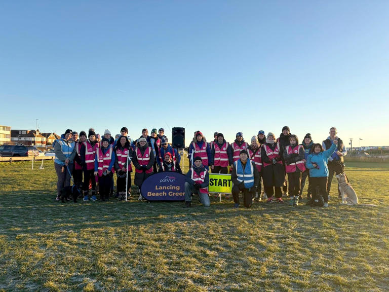 Parkrun in pictures: Lancing Eagles take over run to kick off ...