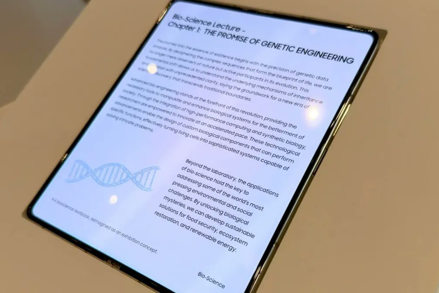 Did Samsung accidentally leak the iPhone Fold’s display?