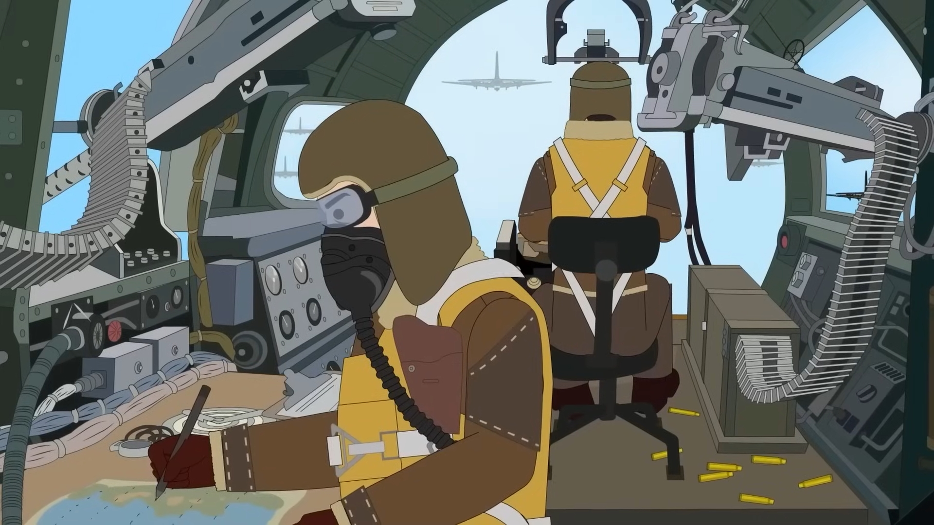 10 men. 13 guns. And almost no way out