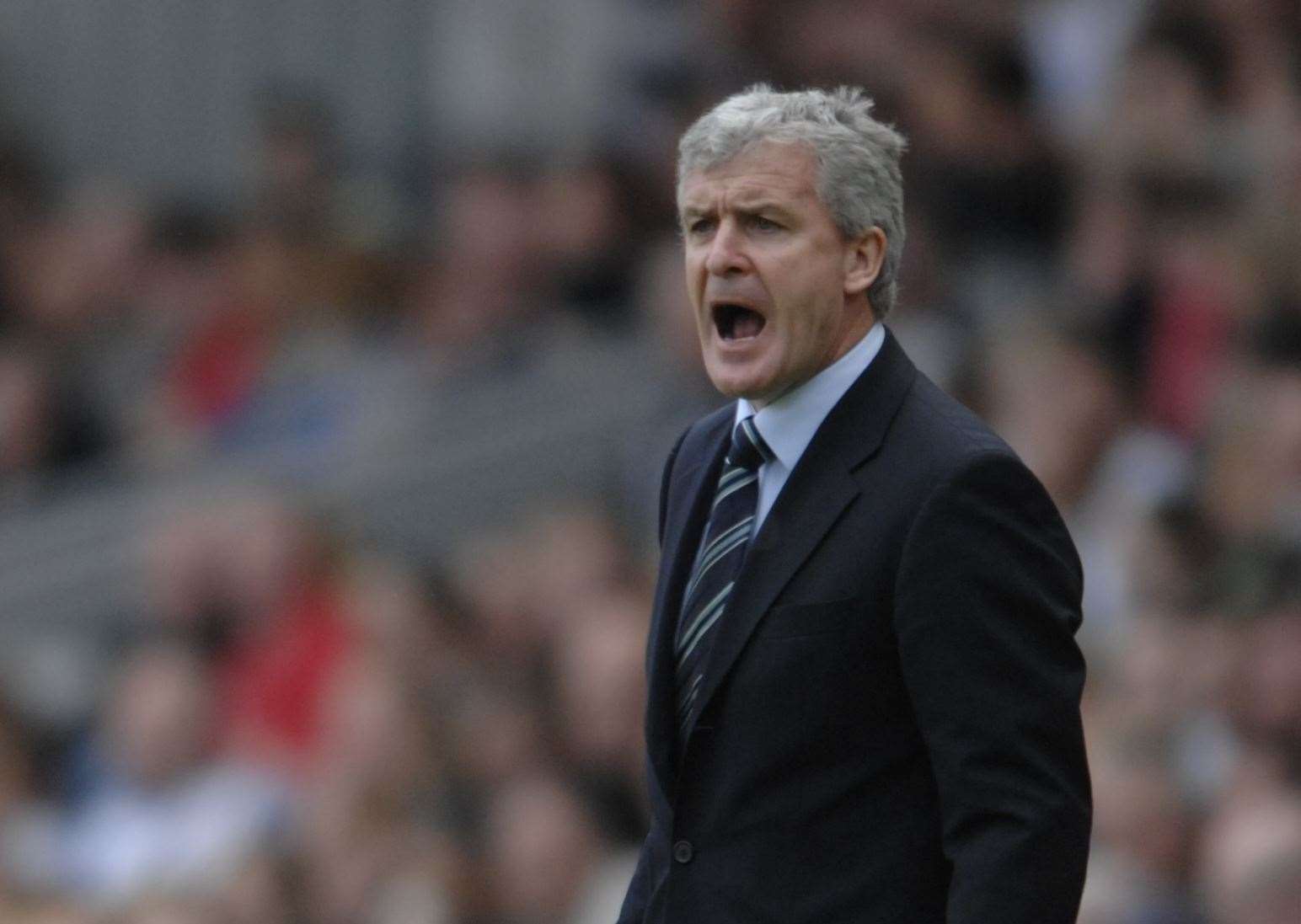 Chatham Town take on Mark Hughes’ Carlisle United at the Bauvill ...