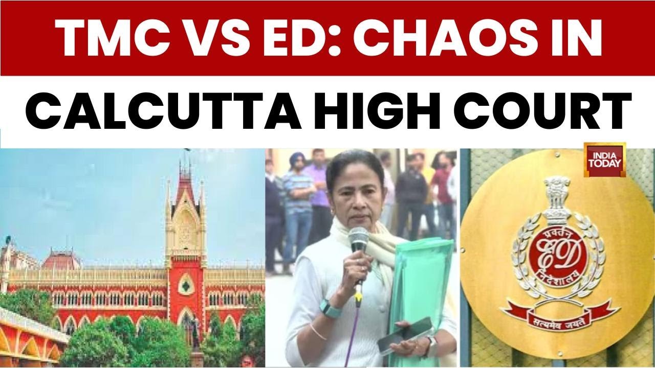 Calcutta High Court adjourns TMC vs ED case after courtroom chaos ...
