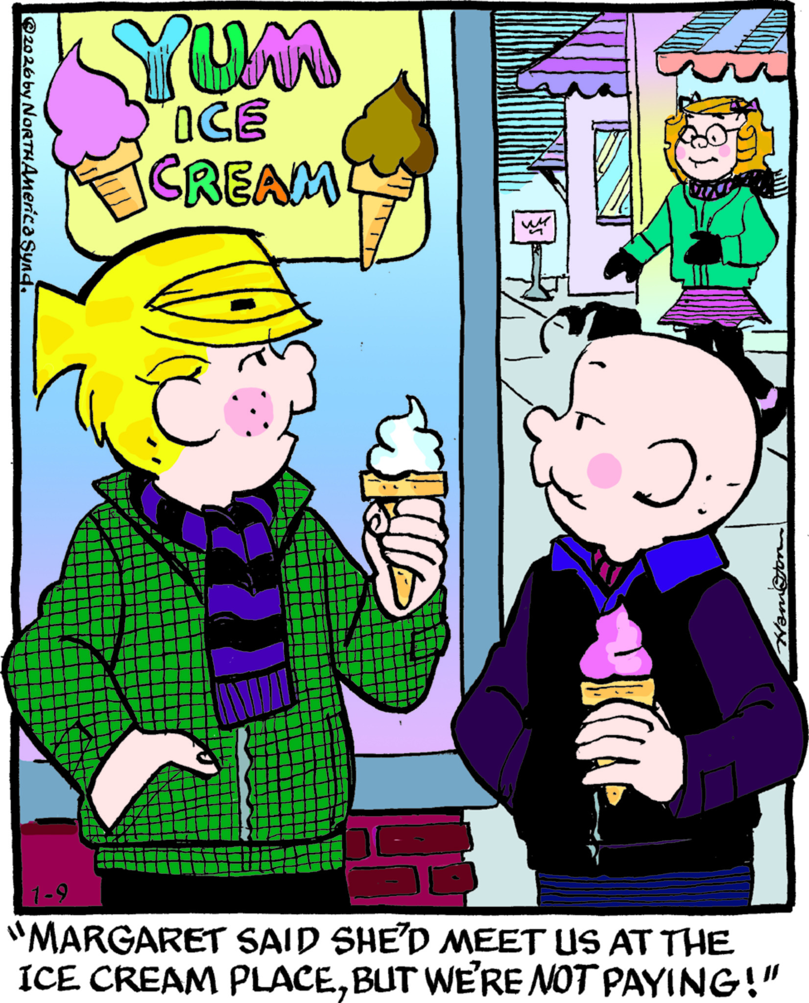 Dennis the Menace by H Ketcham, M Hamilton & R Ferdinand