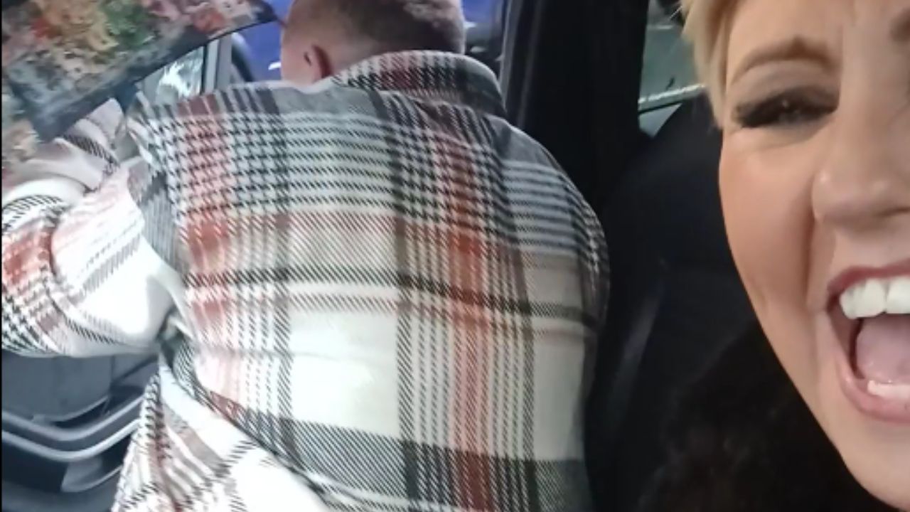 Bestie takes on powerful Storm Darragh winds to complete an errand for ...