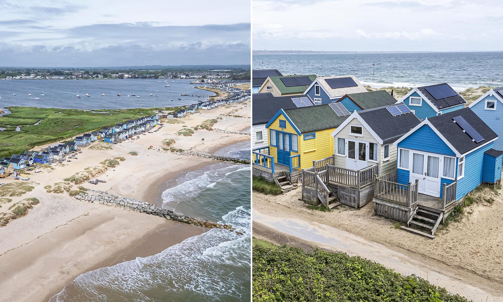 Beach hut owners consider legal action over bid to charge them full ...