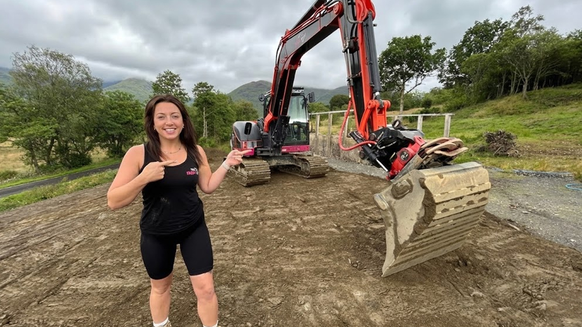 Testing my excavator skills at home!