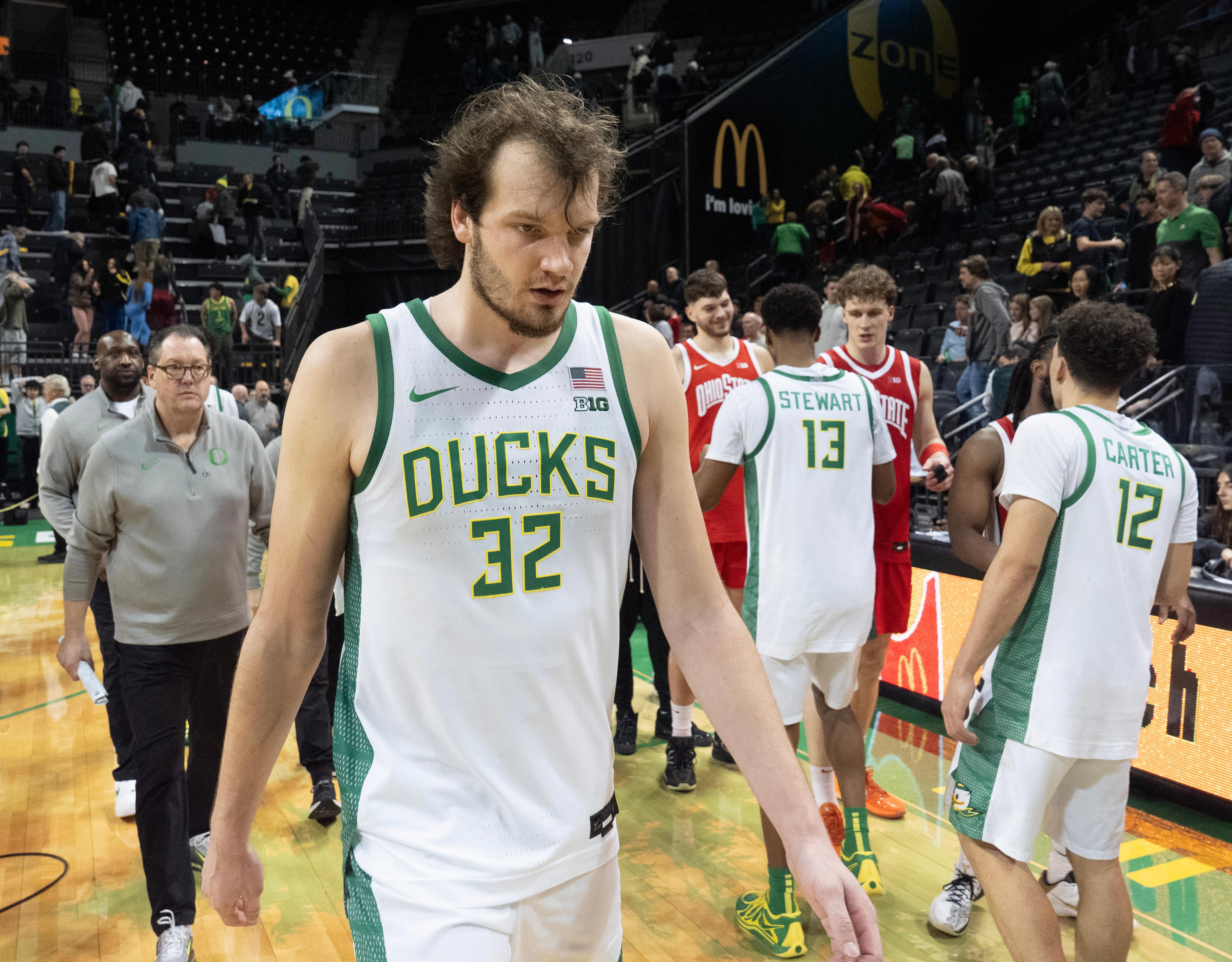 Oregon men's basketball loses at home to Ohio State. How it happened