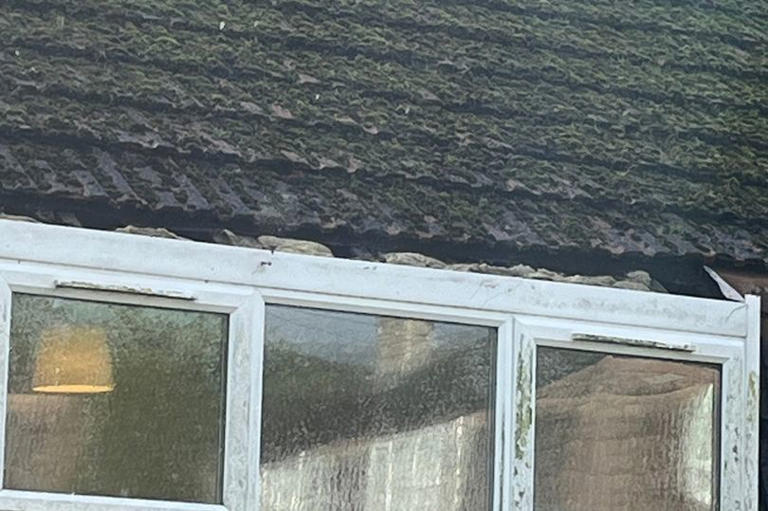 Dad's horror as extreme 123mph Storm Goretti winds causes 'roof to fly off'