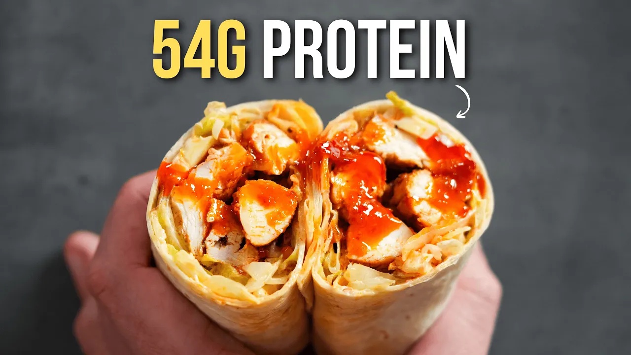 These chicken wraps are the meal prep you’ll look forward to