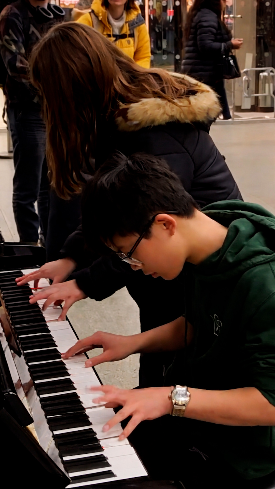 Playing coffin dance in public with Tamara Brown