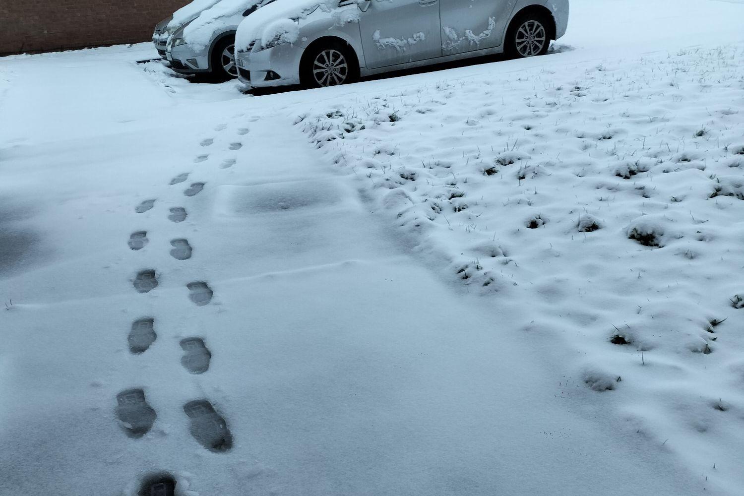 Police follow footprints in Sheffield snow after occupants of van ...