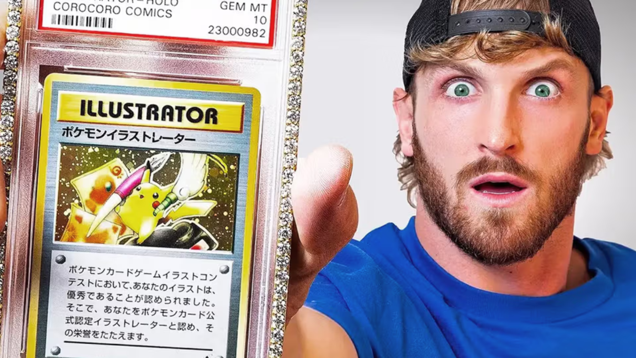 Logan Paul auctions the world’s most valuable Pokémon card
