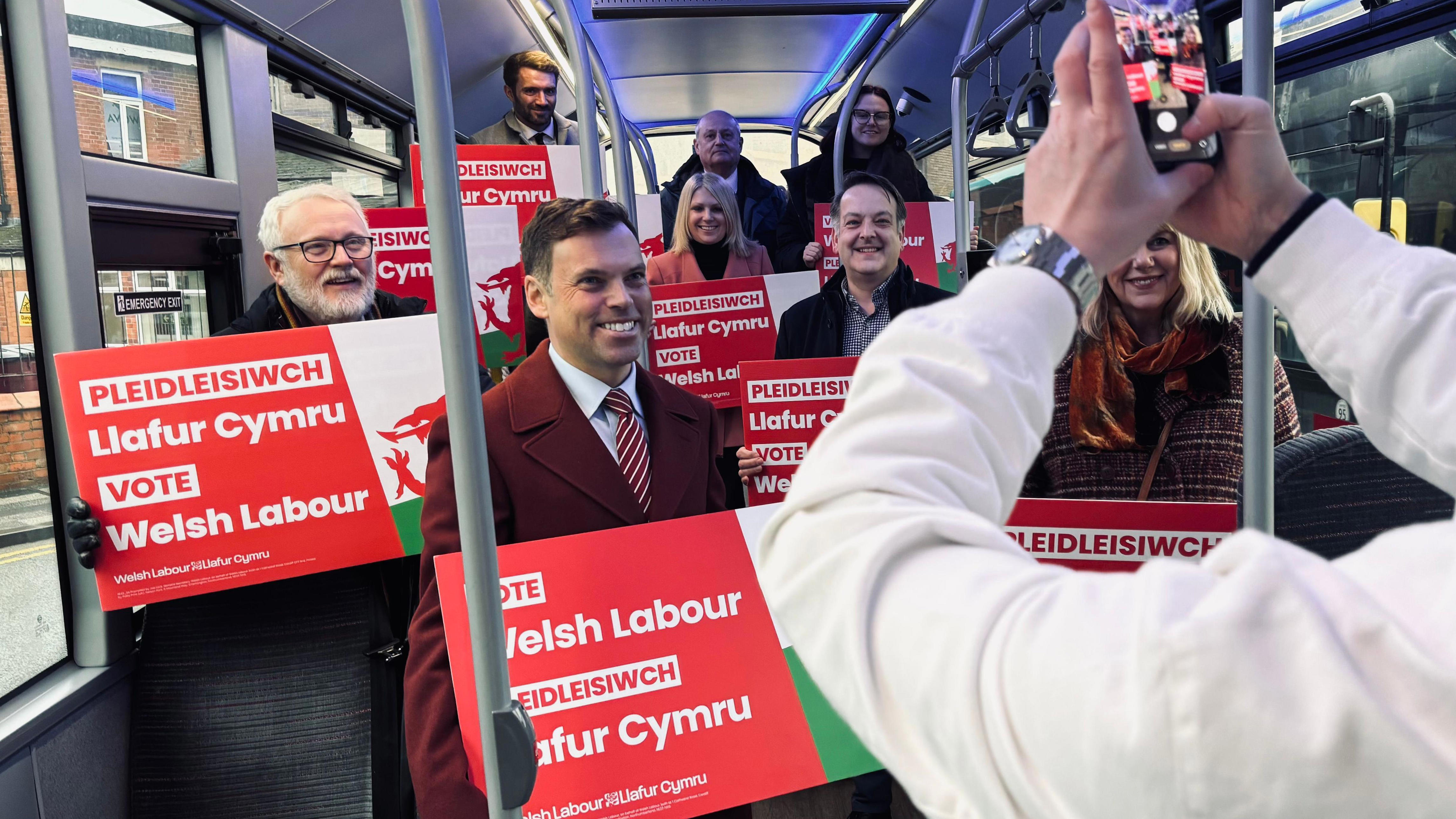 Bus fares capped at £2 if we win Welsh election, Labour says