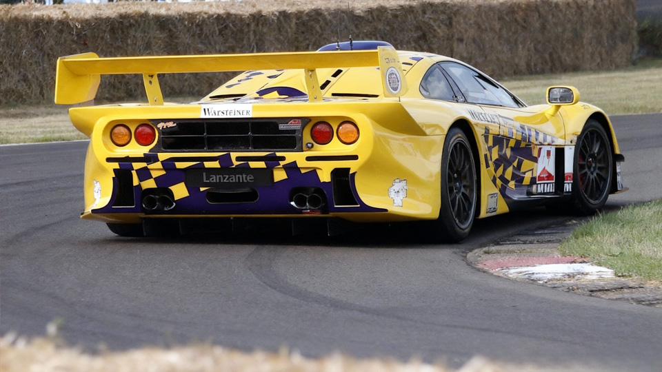 McLaren F1 GTR Longtail raw V12 sound