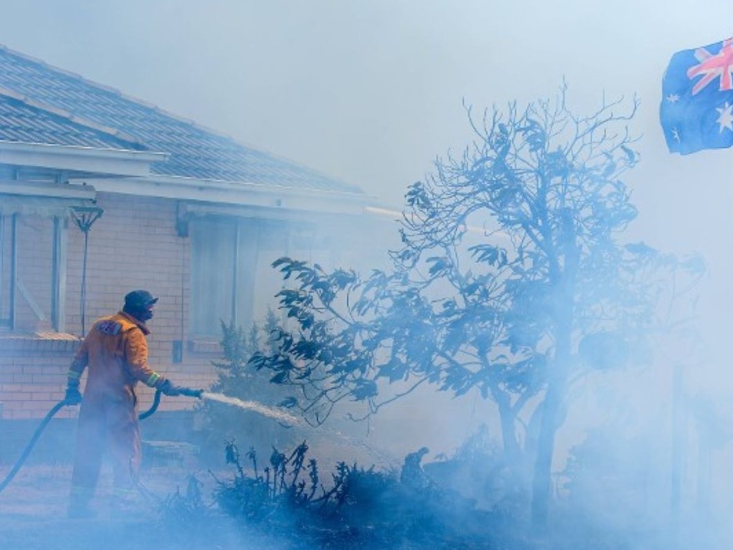 Meter-high flames: Forest fires in Australia escalate