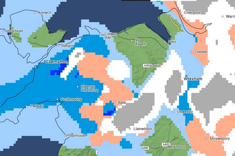 Met Office weather maps show more snow on the horizon for North Wales