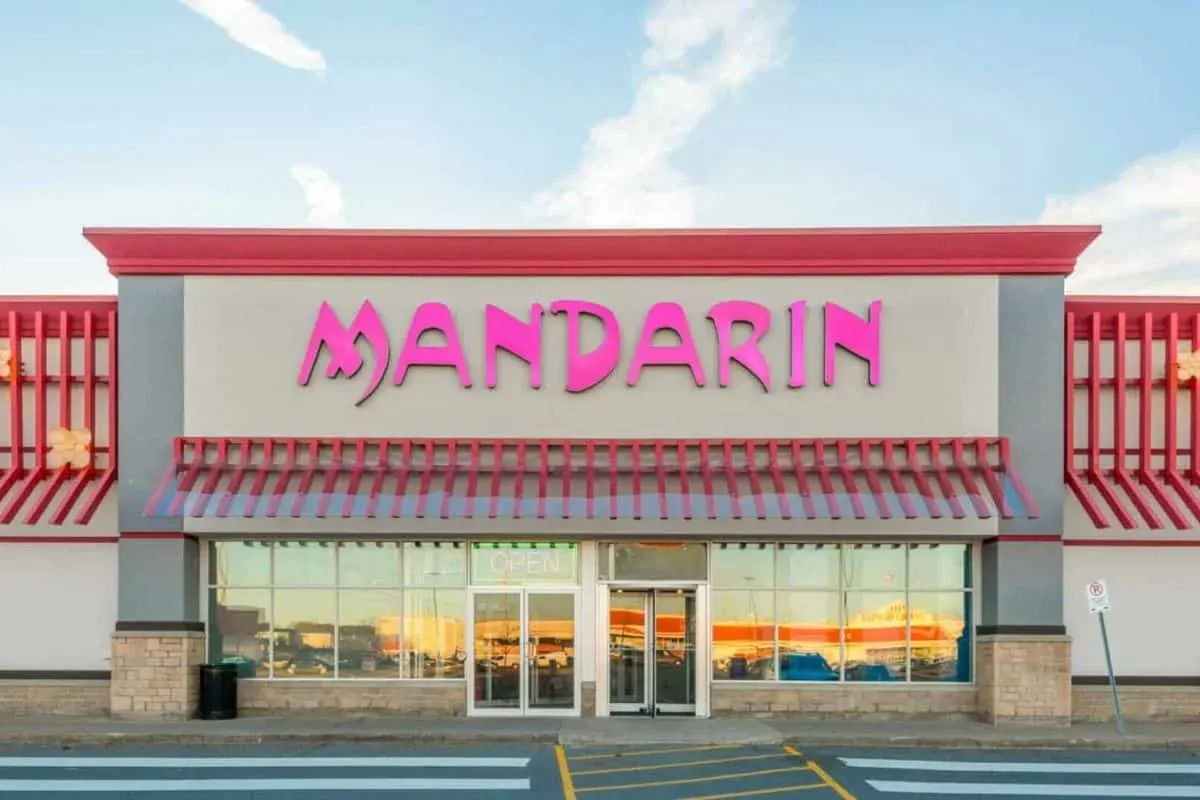 Mandarin restaurant menu prices with calories [updated 2026]