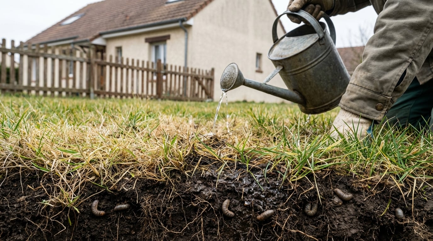 Pelouse ravagée au printemps : ce traitement simple à faire en hiver ...