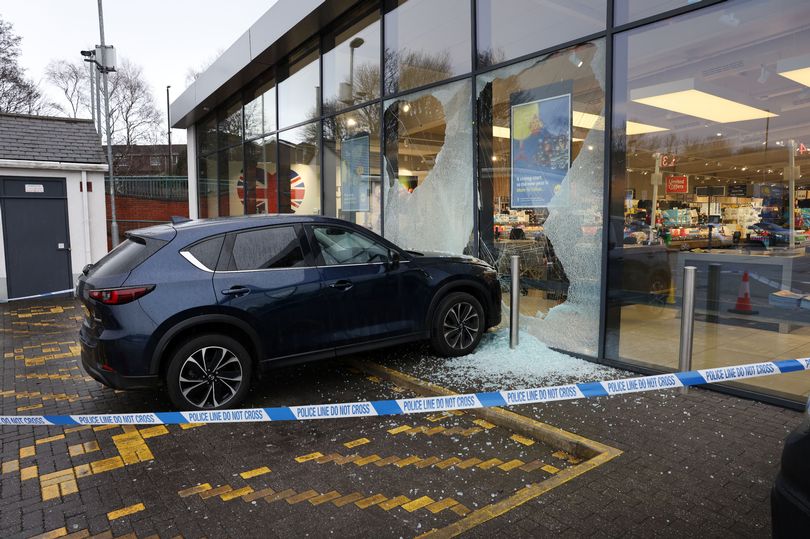 Lidl evacuated after car crashes into North East store sparking huge ...