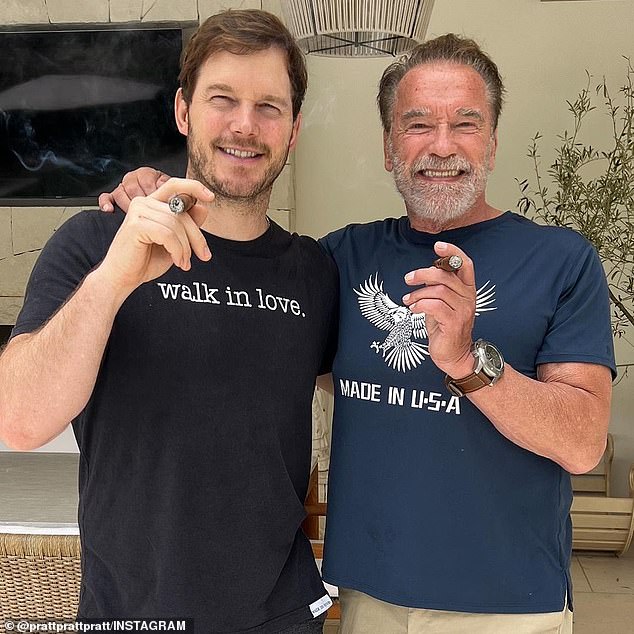 Chris Pratt reveals the strange gift father-in-law Arnold ...