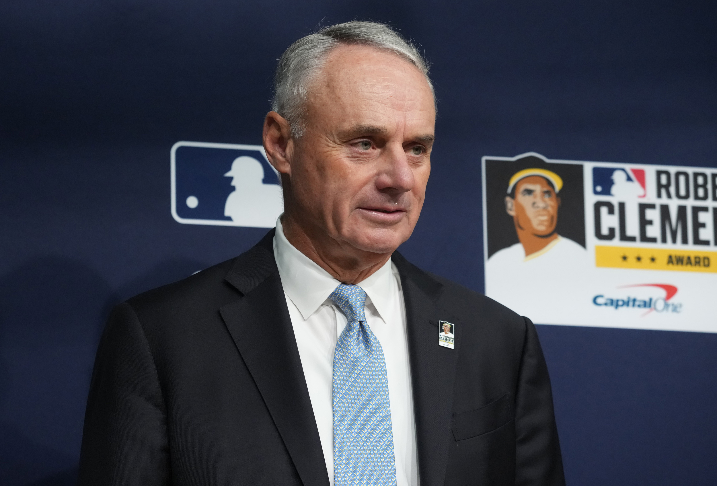 MLB commissioner Rob Manfred addresses work stoppage worries as ...