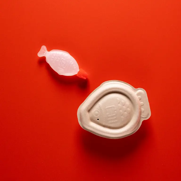 Meet the end of those annoying plastic condiment packets