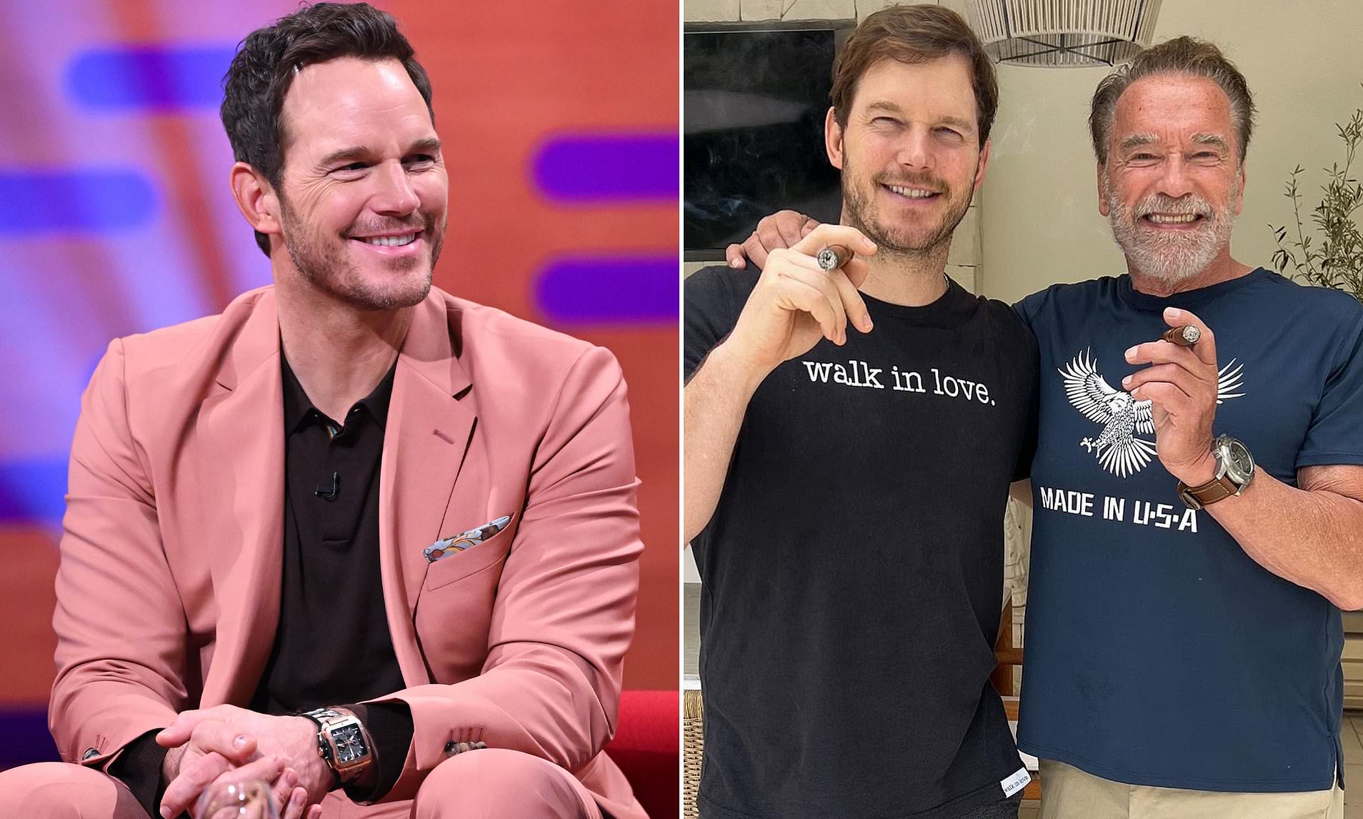 Chris Pratt reveals the strange gift father-in-law Arnold ...