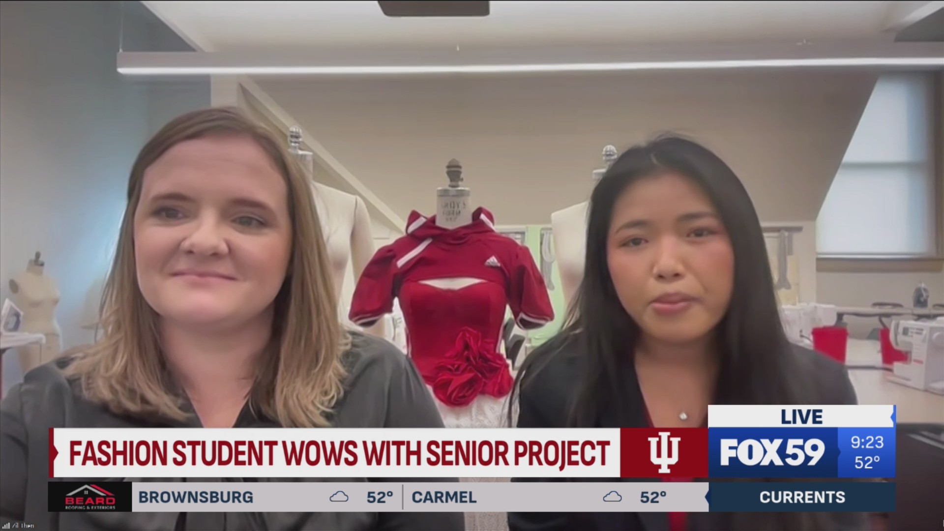 IU fashion student wows with senior project