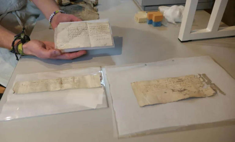 A hidden letter from 1633 offers a glimpse into 17th-century life