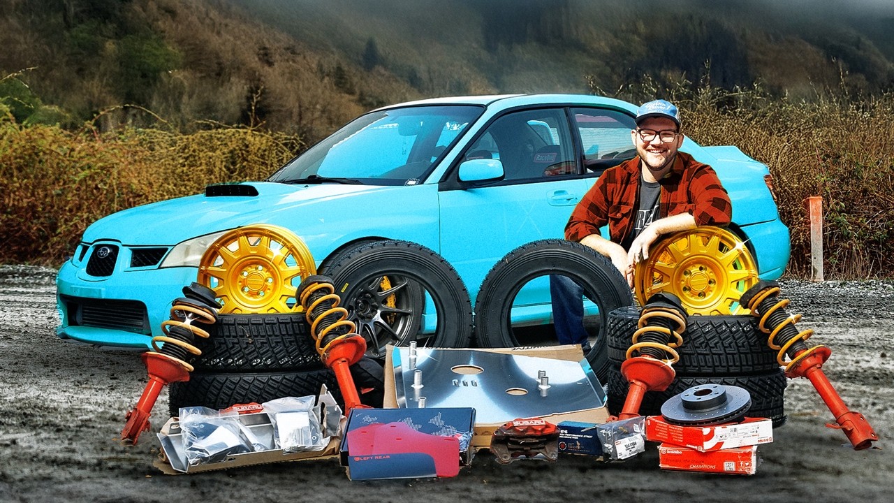 What it takes to build a rally car from a WRX