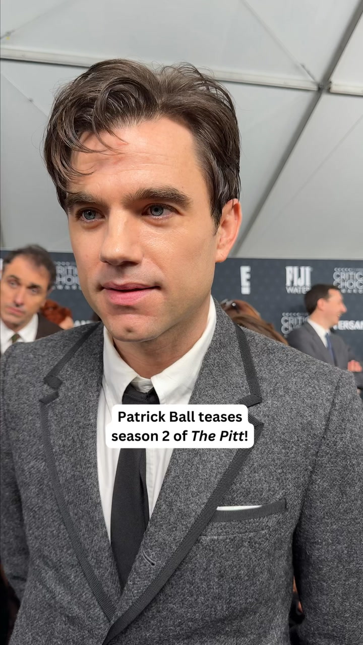 Breakout: Patrick Ball teases 'The Pitt' season two
