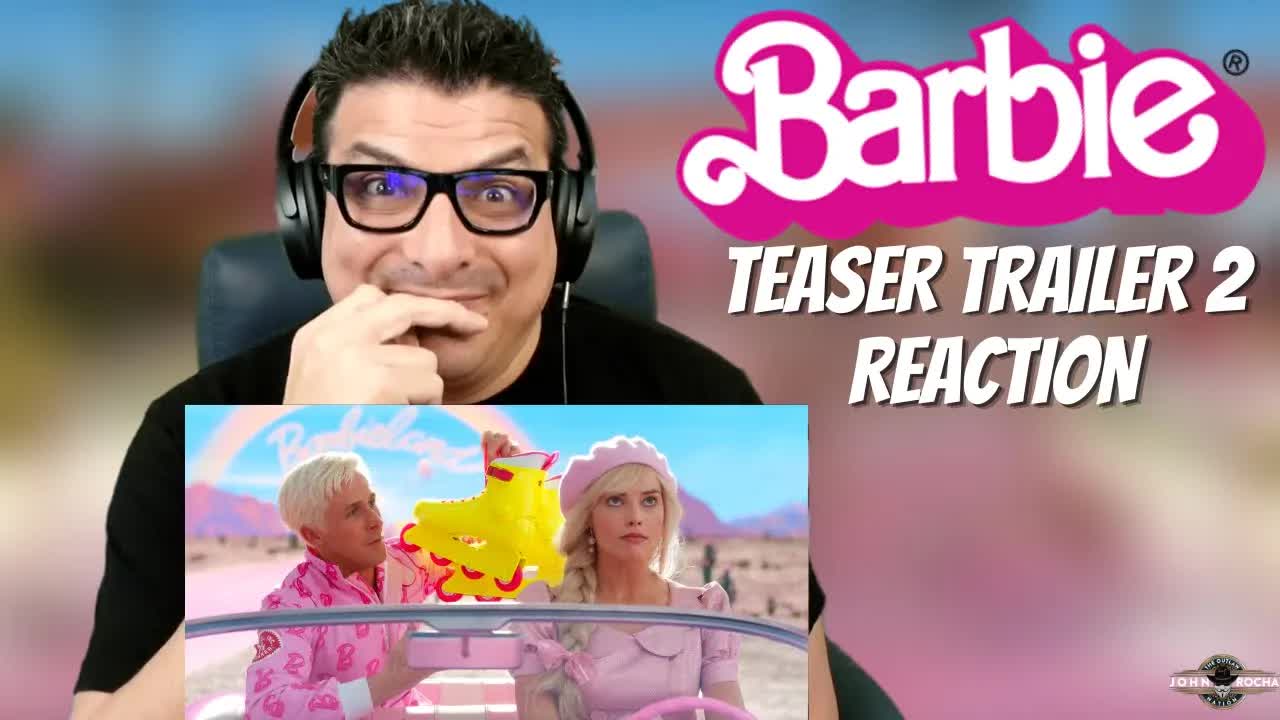 Barbie teaser trailer 2 reaction! | Margot Robbie | Mattel | Warner Bros