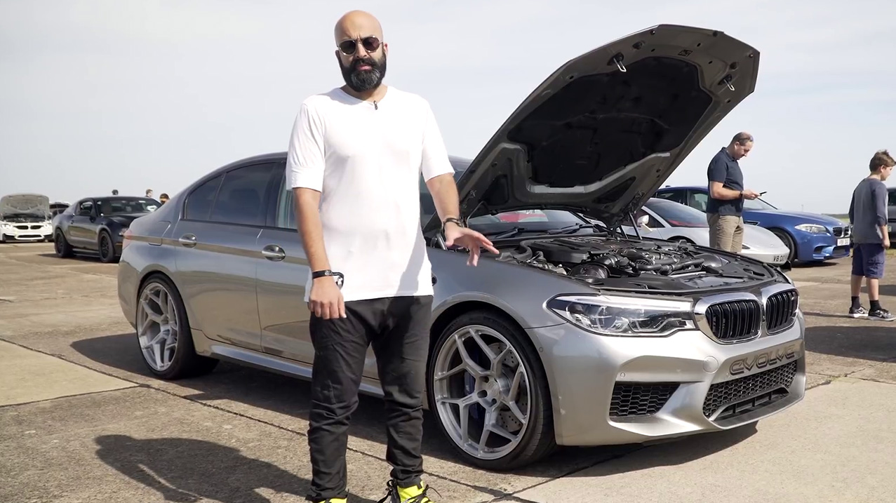 200MPH run in our Stage 2 F90 M5