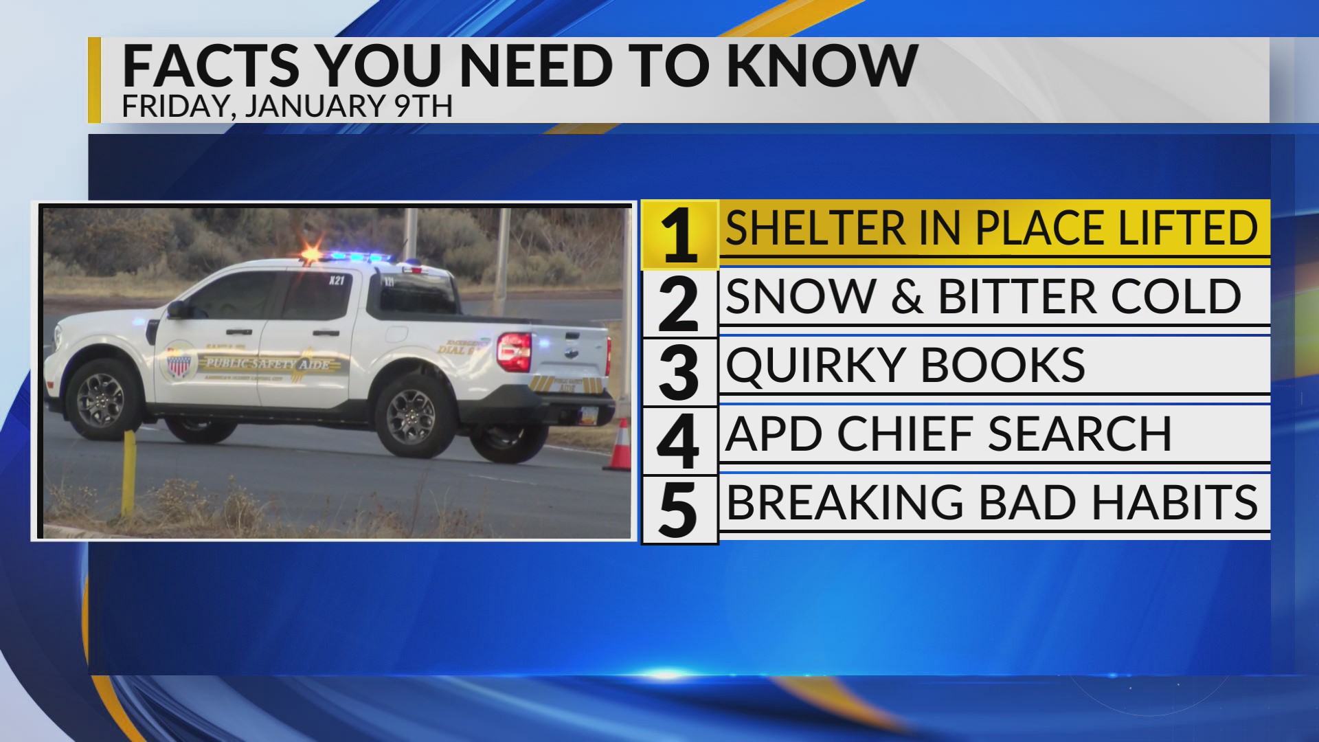 KRQE newsfeed: Santa Fe shelter in place, winter storm, homeless camp ...