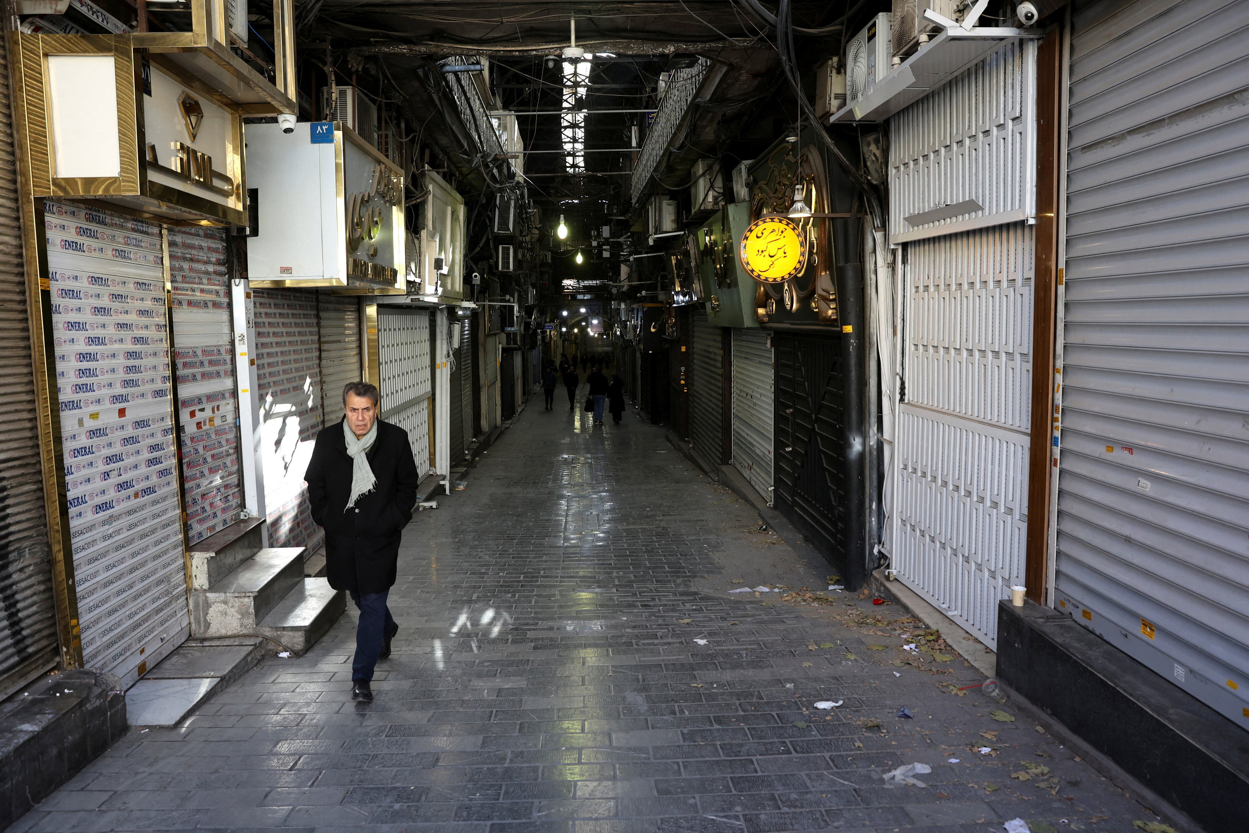 Anger and dark humour are the new normal in Iran's shutdown