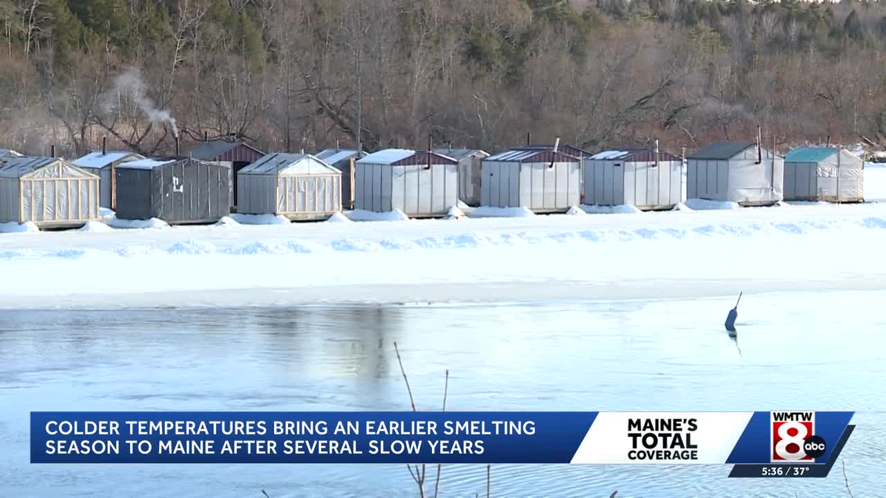 Smelt fishing season off to strong start in Maine after challenging winters