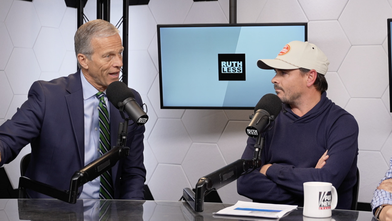 Senate Majority Leader John Thune previews midterms with Ruthless