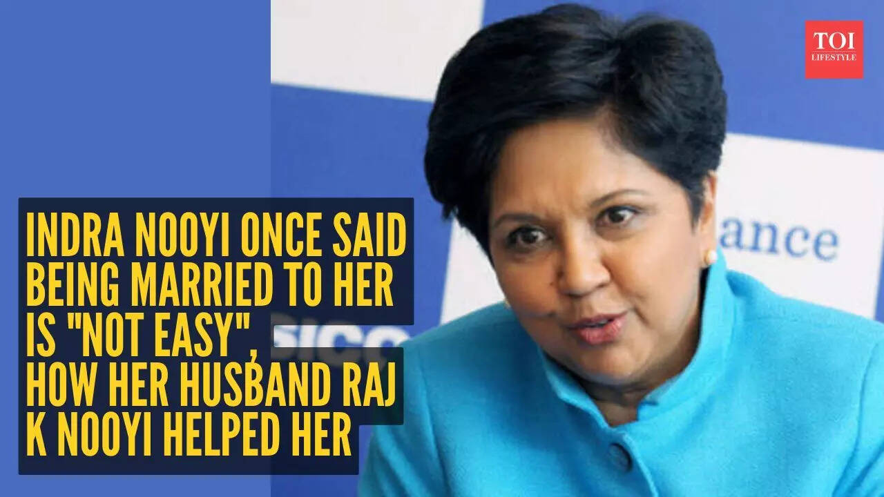 Indra Nooyi on her marriage with husband Raj K Nooyi: "It’s not easy"