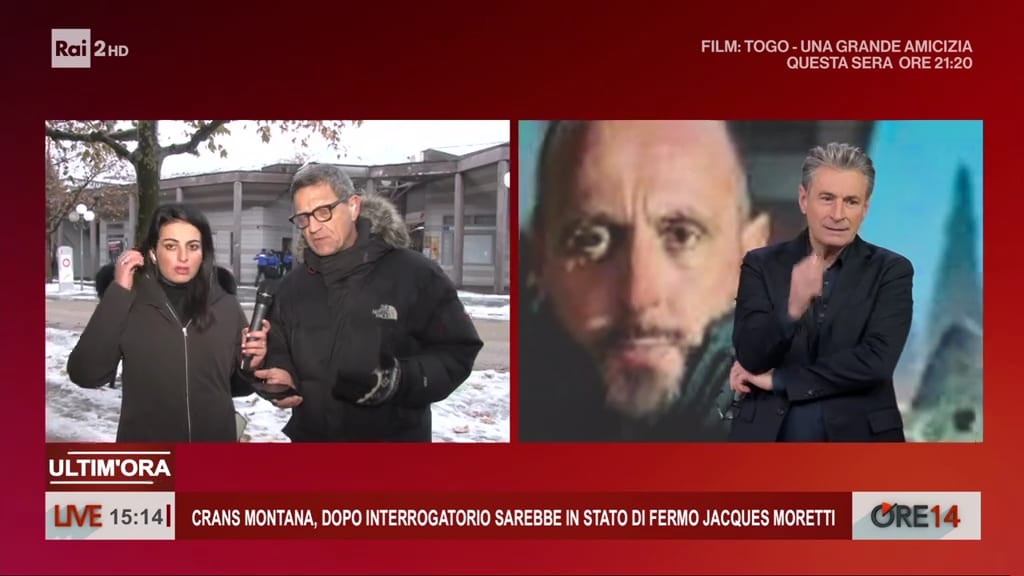 Crans-Montana, Jacques Moretti in stato di fermo - Ore 14 09/01/2026