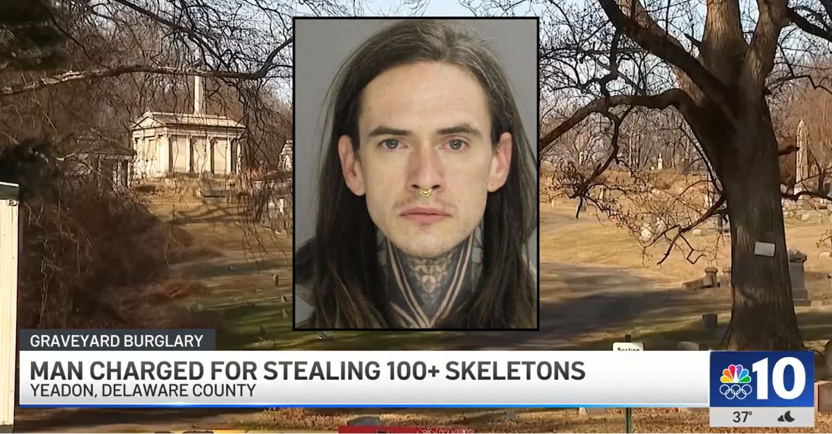 Man stole more than 100 skeletons including infants, body with ...