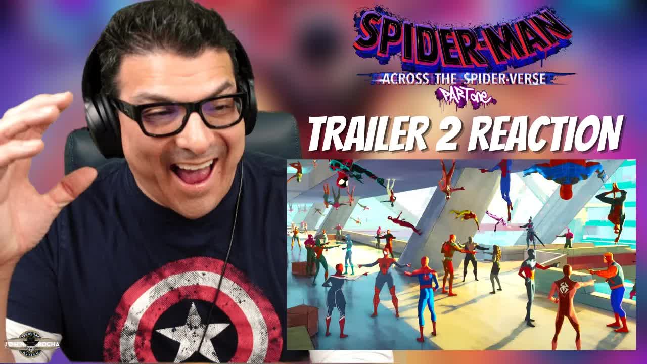 Spider-Man: Across the Spider-Verse - official trailer 2 reaction ...