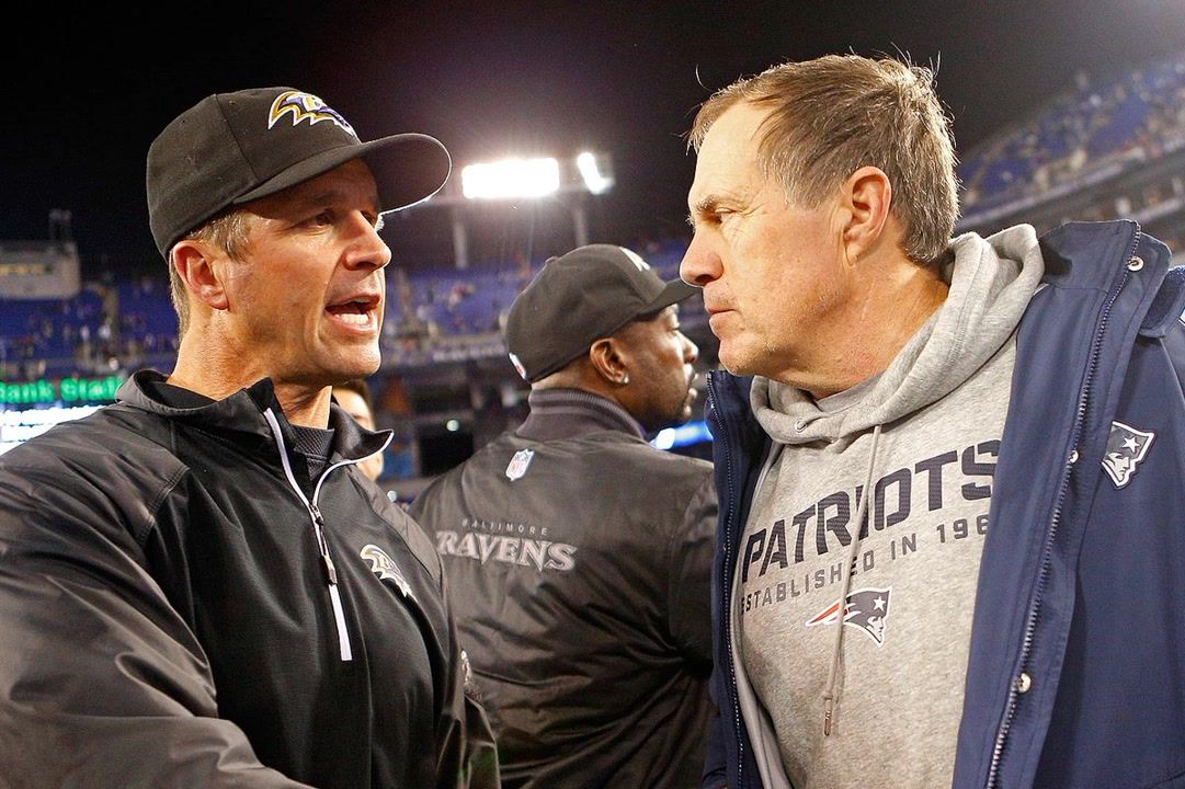 Bill Belichick endorses John Harbaugh amid Raiders rumors