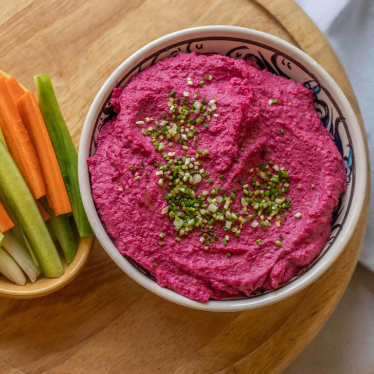 Beet hummus recipe
