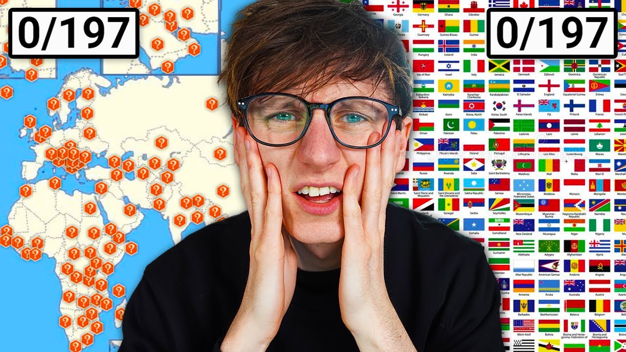 Can I name all 197 countries and their flags?