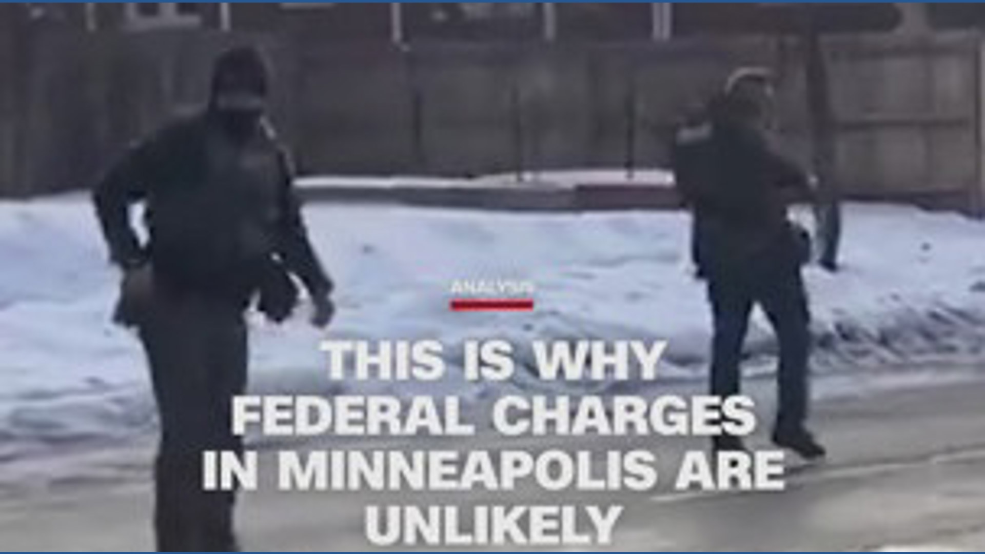 Why federal charges may not be filed in Minneapolis shooting