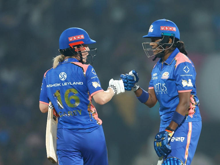 MI vs RCB, WPL 2026 live score: Sajeevan Sajana on fire, leads Mumbai ...
