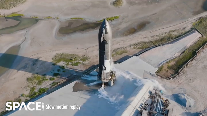 Watch SpaceX Starship 25 static fire tests in real time and slow-mo