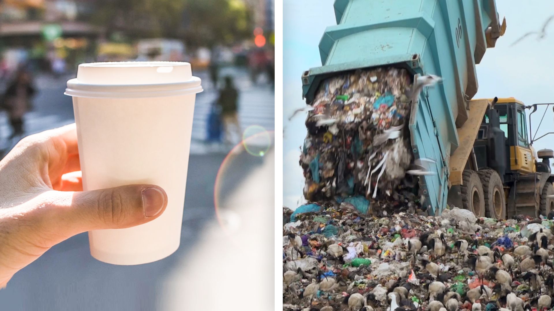 How trash goes from garbage cans to landfills